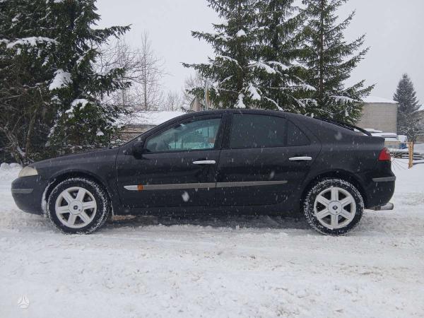 Melns Renault Laguna 2005 Šilalė, ar dzinēja tilpumu 1.90 L un nobraukumu 10 tūkst. km par 1100 €, foto 1 vietnē AUTOMOTO.COM.LV