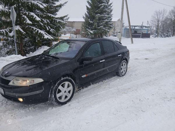 Melns Renault Laguna 2005 Šilalė, ar dzinēja tilpumu 1.90 L un nobraukumu 10 tūkst. km par 1100 €, foto 2 vietnē AUTOMOTO.COM.LV