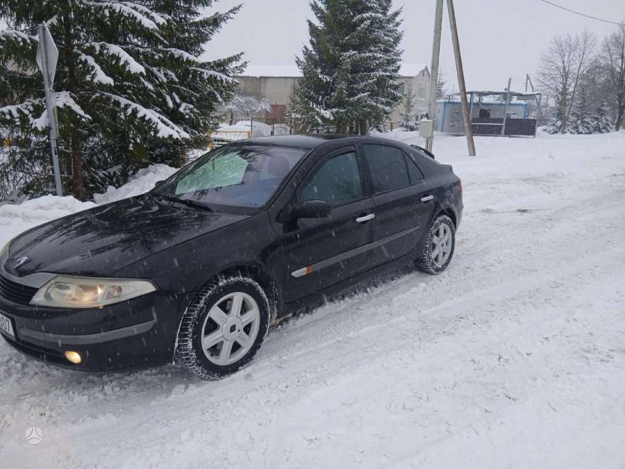 Melns Renault Laguna 2005 Šilalė, ar dzinēja tilpumu 1.90 L un nobraukumu 10 tūkst. km par 1100 €, foto 2 vietnē AUTOMOTO.COM.LV