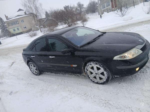 Melns Renault Laguna 2005 Šilalė, ar dzinēja tilpumu 1.90 L un nobraukumu 10 tūkst. km par 1100 €, foto 4 vietnē AUTOMOTO.COM.LV