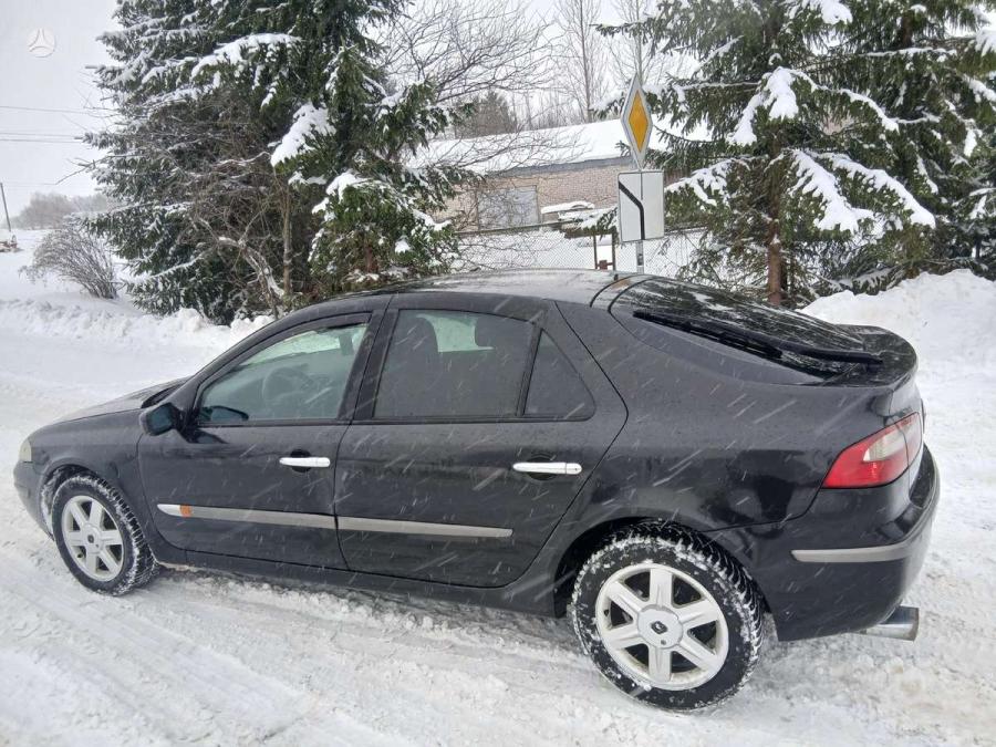 Melns Renault Laguna 2005 Šilalė, ar dzinēja tilpumu 1.90 L un nobraukumu 10 tūkst. km par 1100 €, foto 5 vietnē AUTOMOTO.COM.LV