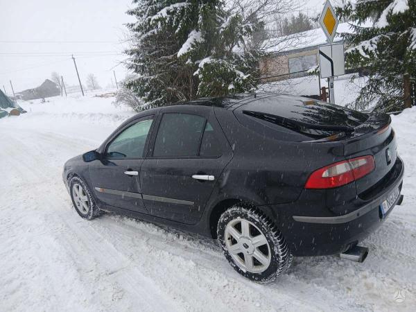 Melns Renault Laguna 2005 Šilalė, ar dzinēja tilpumu 1.90 L un nobraukumu 10 tūkst. km par 1100 €, foto 7 vietnē AUTOMOTO.COM.LV