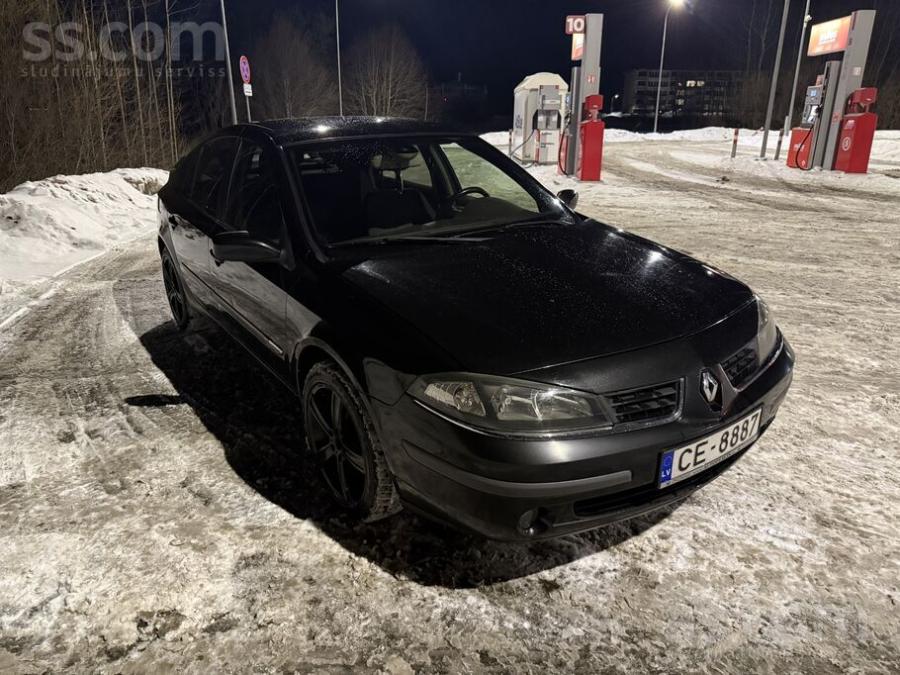 Melns Renault Laguna 2007 Rīga, ar dzinēja tilpumu 2.00 L un nobraukumu 241 tūkst. km par 1200 €, foto 1 vietnē AUTOMOTO.COM.LV