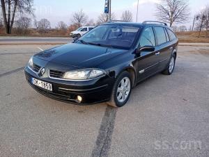 Melns Renault Laguna 2005 Daugavpils, ar dzinēja tilpumu 2.20 L un nobraukumu 272 tūkst. km par 1150 €, foto  vietnē AUTOMOTO.COM.LV