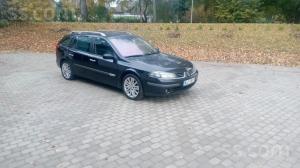 Black Renault Laguna 2006 in Riga, with an engine capacity of 2.20 L and mileage of 288 thousand km for 1650 €, photo  on AUTOMOTO.COM.LV