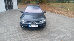 Black Renault Laguna 2006 in Riga, with an engine capacity of 2.20 L and mileage of 288 thousand km for 1650 €, photo 3 on AUTOMOTO.COM.LV