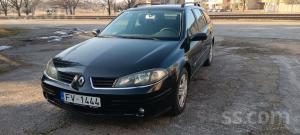 Black Renault Laguna 2006 in Jelgava, with an engine capacity of 2.00 L and mileage of 0 thousand km for 750 €, photo  on AUTOMOTO.COM.LV