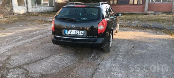 Melns Renault Laguna 2006 Jelgava, ar dzinēja tilpumu 2.00 L un nobraukumu 0 tūkst. km par 750 €, foto 5 vietnē AUTOMOTO.COM.LV