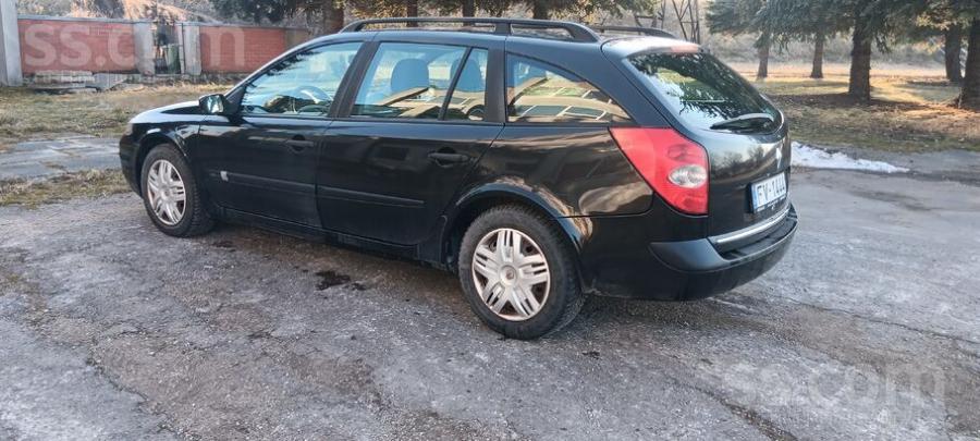 Black Renault Laguna 2006 in Jelgava, with an engine capacity of 2.00 L and mileage of 0 thousand km for 750 €, photo 8 on AUTOMOTO.COM.LV