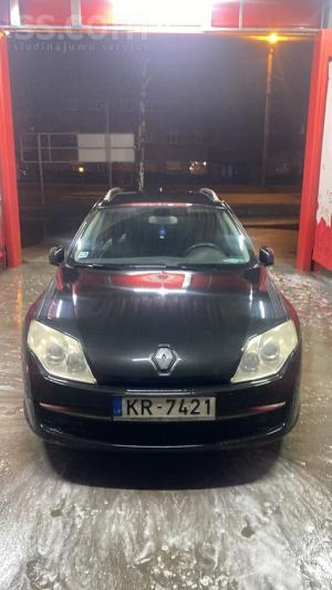 Melns Renault Laguna 2007 Rīga, ar dzinēja tilpumu 2.00 L un nobraukumu 276 tūkst. km par 850 €, foto 1 vietnē AUTOMOTO.COM.LV
