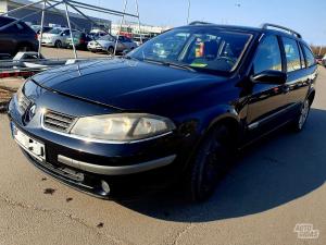 Black Renault Laguna 2007 in Vilnius, with an engine capacity of 2.00 L and mileage of 158 thousand km for 999 €, photo 6 on AUTOMOTO.COM.LV