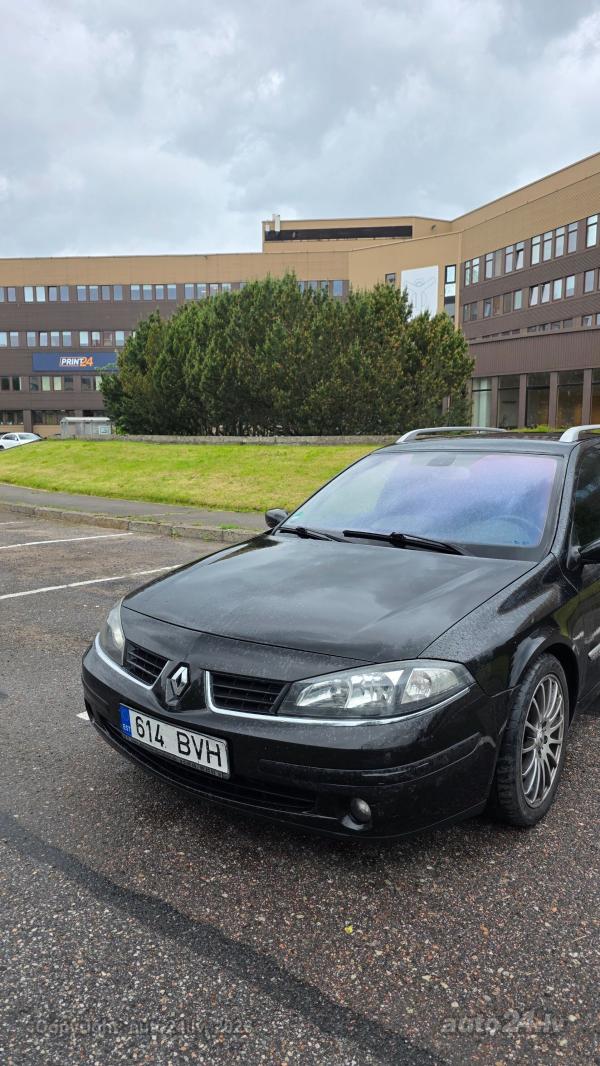 Melns Renault Laguna 2007 Tallina, ar dzinēja tilpumu 2.20 L un nobraukumu 250 tūkst. km par 1299 €, foto 2 vietnē AUTOMOTO.COM.LV