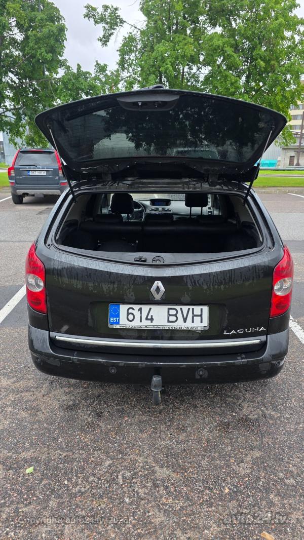 Melns Renault Laguna 2007 Tallina, ar dzinēja tilpumu 2.20 L un nobraukumu 250 tūkst. km par 1299 €, foto 6 vietnē AUTOMOTO.COM.LV