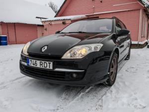 Black Renault Laguna 2008 in Tallinn, with an engine capacity of 0.00 L and mileage of 405 thousand km for 1500 €, photo  on AUTOMOTO.COM.LV