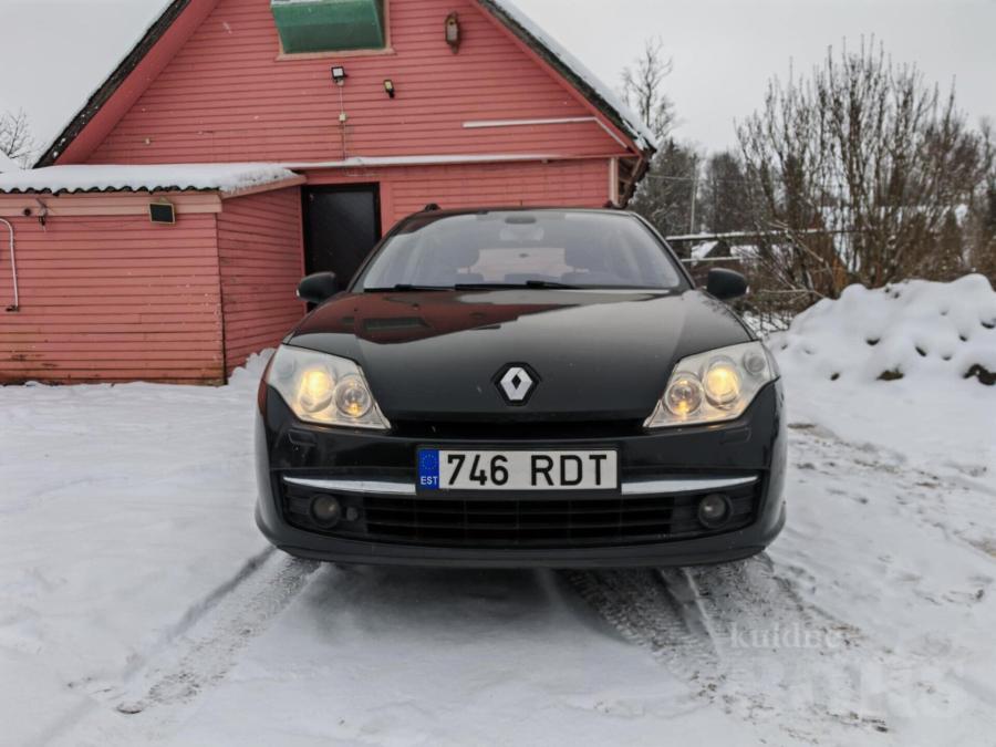 Black Renault Laguna 2008 in Tallinn, with an engine capacity of 0.00 L and mileage of 405 thousand km for 1500 €, photo 2 on AUTOMOTO.COM.LV