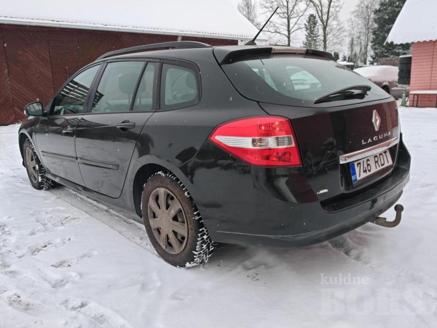 Black Renault Laguna 2008 in Tallinn, with an engine capacity of 0.00 L and mileage of 405 thousand km for 1500 €, photo 3 on AUTOMOTO.COM.LV