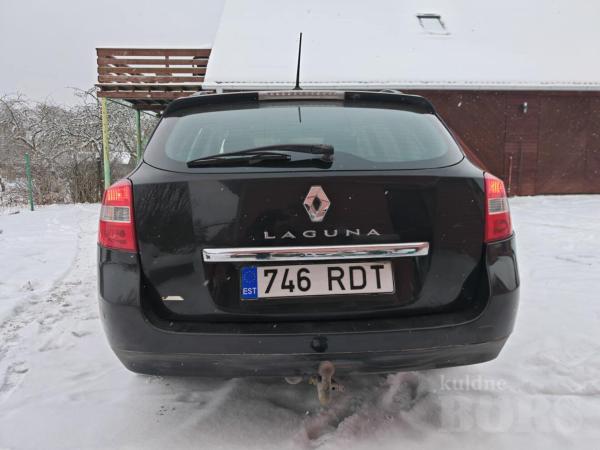 Black Renault Laguna 2008 in Tallinn, with an engine capacity of 0.00 L and mileage of 405 thousand km for 1500 €, photo 4 on AUTOMOTO.COM.LV