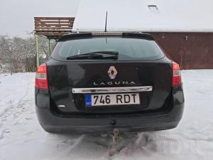 Black Renault Laguna 2008 in Tallinn, with an engine capacity of 0.00 L and mileage of 405 thousand km for 1500 €, photo 4 on AUTOMOTO.COM.LV