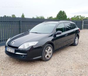 Black Renault Laguna 2008 in Tukums, with an engine capacity of 2.00 L and mileage of 329 thousand km for 2100 €, photo  on AUTOMOTO.COM.LV
