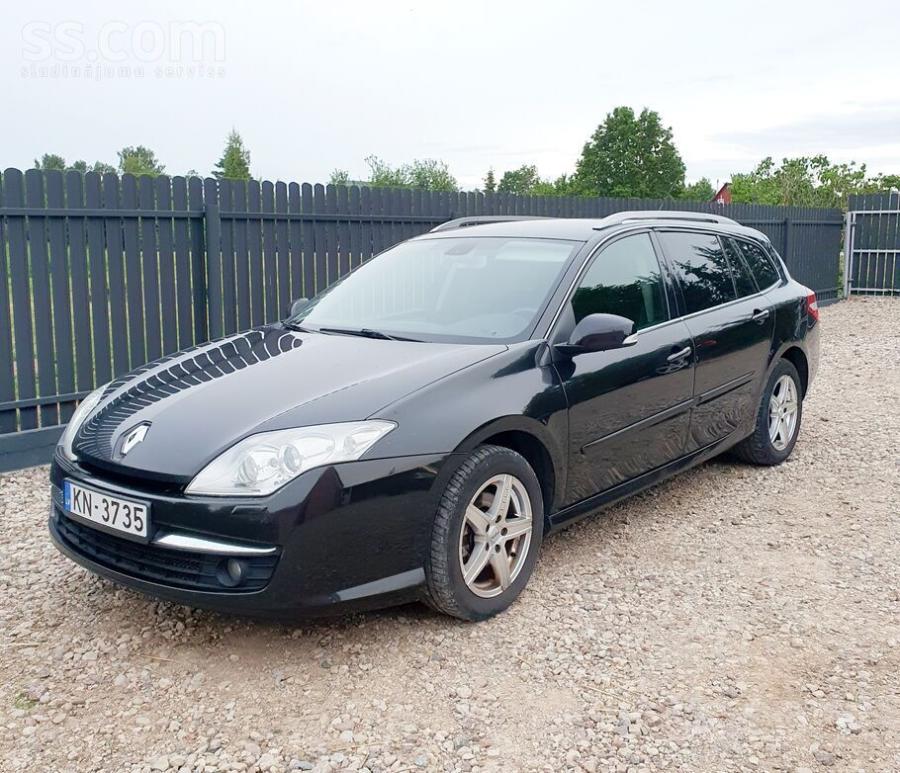 Melns Renault Laguna 2008 Tukums, ar dzinēja tilpumu 2.00 L un nobraukumu 329 tūkst. km par 2100 €, foto 1 vietnē AUTOMOTO.COM.LV