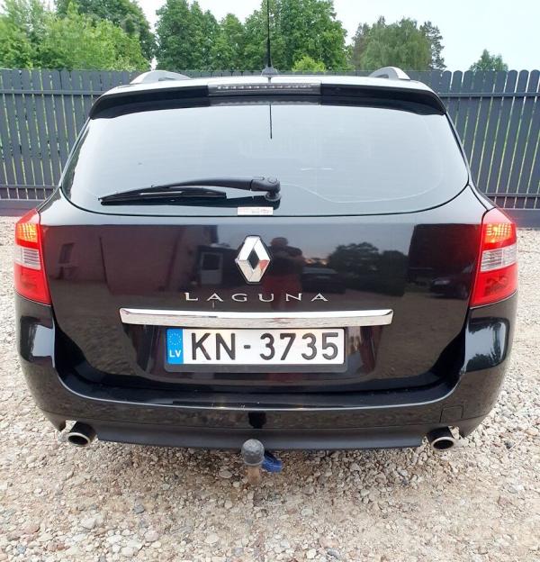 Melns Renault Laguna 2008 Tukums, ar dzinēja tilpumu 2.00 L un nobraukumu 329 tūkst. km par 2100 €, foto 5 vietnē AUTOMOTO.COM.LV
