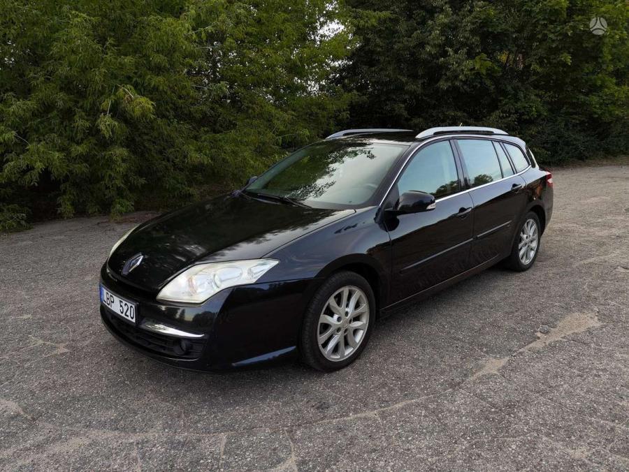 Melns Renault Laguna 2008 Molėtai, ar dzinēja tilpumu 2.00 L un nobraukumu 278 tūkst. km par 2100 €, foto 3 vietnē AUTOMOTO.COM.LV
