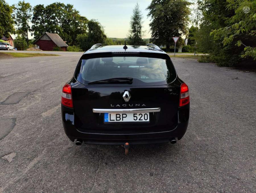 Melns Renault Laguna 2008 Molėtai, ar dzinēja tilpumu 2.00 L un nobraukumu 278 tūkst. km par 2100 €, foto 6 vietnē AUTOMOTO.COM.LV