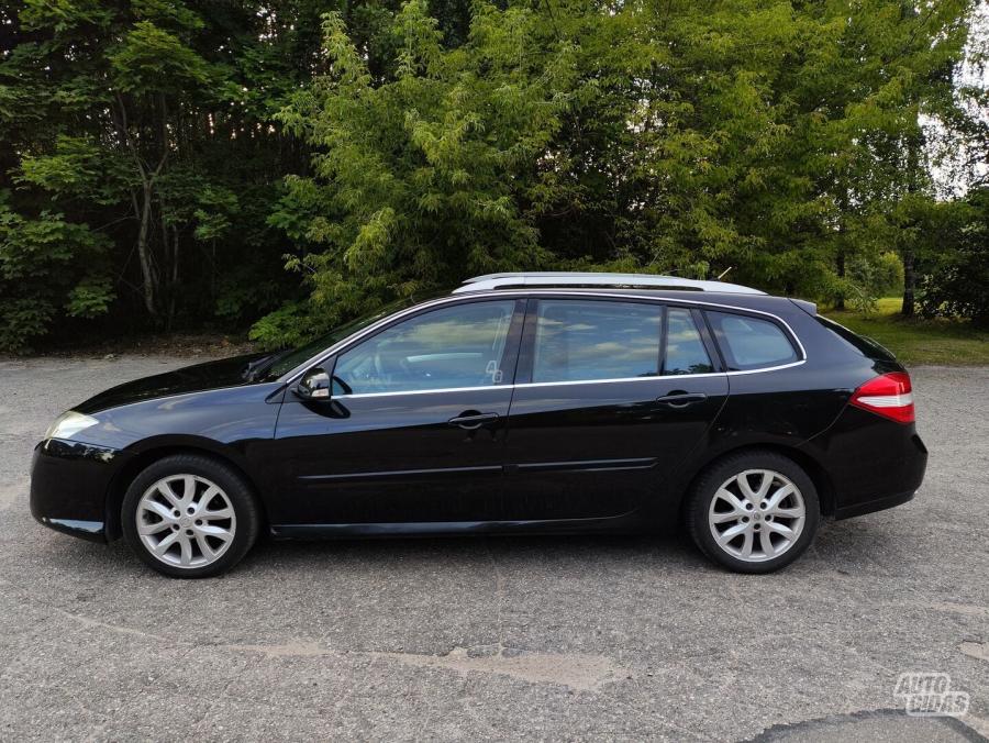 Black Renault Laguna 2008 in Moletai, with an engine capacity of 2.00 L and mileage of 277 thousand km for 1900 €, photo 4 on AUTOMOTO.COM.LV