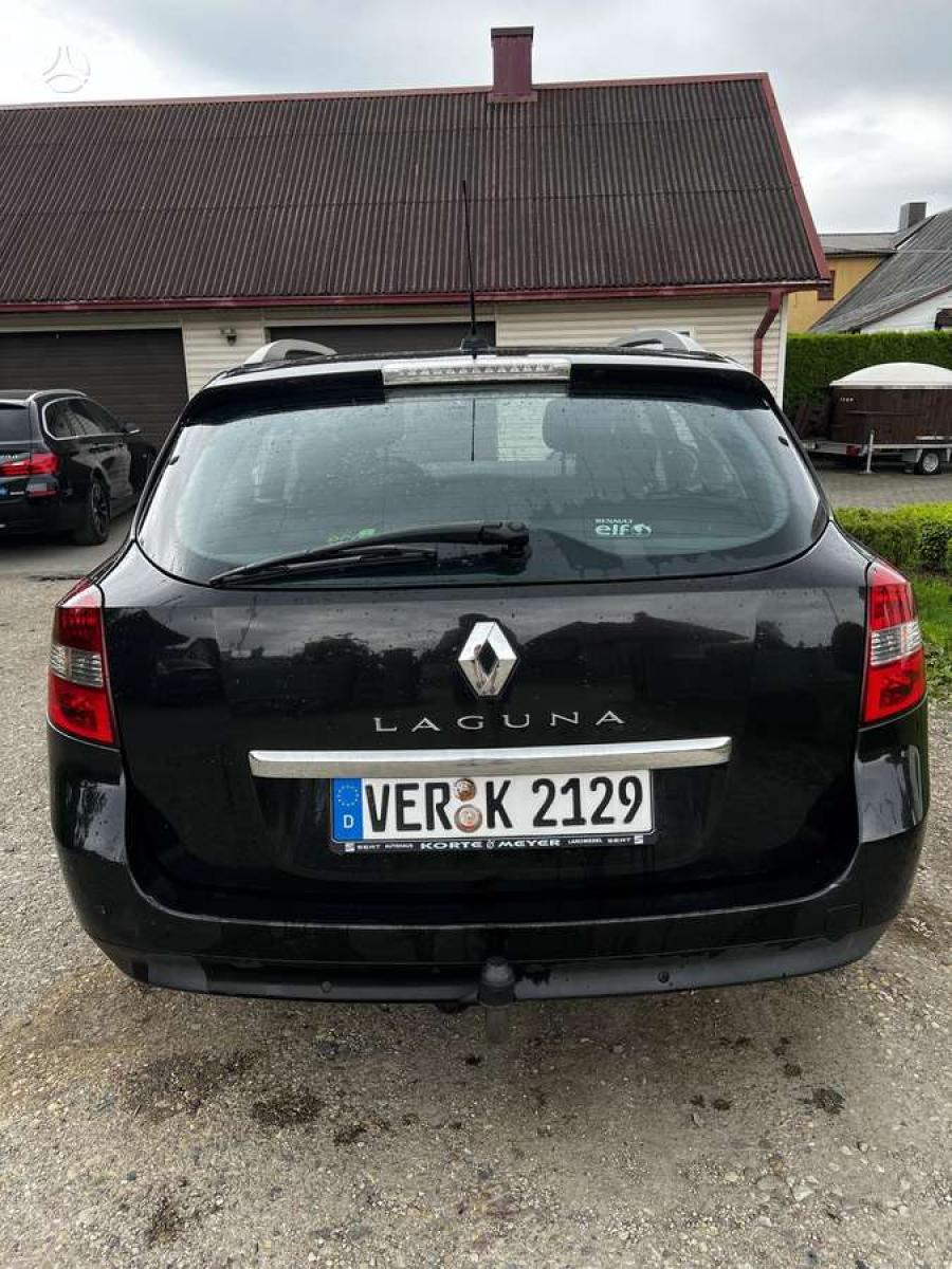 Melns Renault Laguna 2009 Ukmergė, ar dzinēja tilpumu 1.50 L un nobraukumu 300 tūkst. km par 1250 €, foto 6 vietnē AUTOMOTO.COM.LV