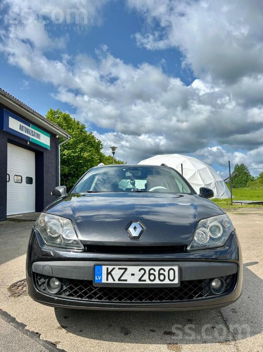 Black Renault Laguna 2010 in Dobele, with an engine capacity of 1.50 L and mileage of 391 thousand km for 2250 €, photo 5 on AUTOMOTO.COM.LV