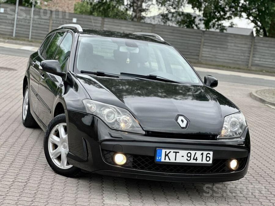 Black Renault Laguna 2010 in Jelgava, with an engine capacity of 1.50 L and mileage of 0 thousand km for 2280 €, photo 1 on AUTOMOTO.COM.LV