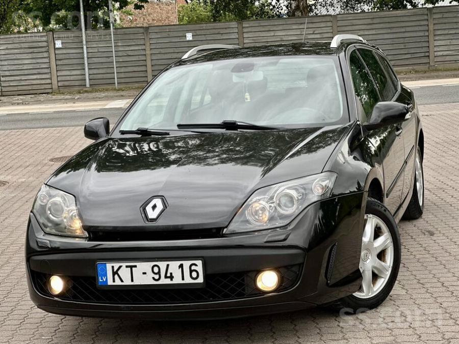 Black Renault Laguna 2010 in Jelgava, with an engine capacity of 1.50 L and mileage of 0 thousand km for 2280 €, photo 3 on AUTOMOTO.COM.LV