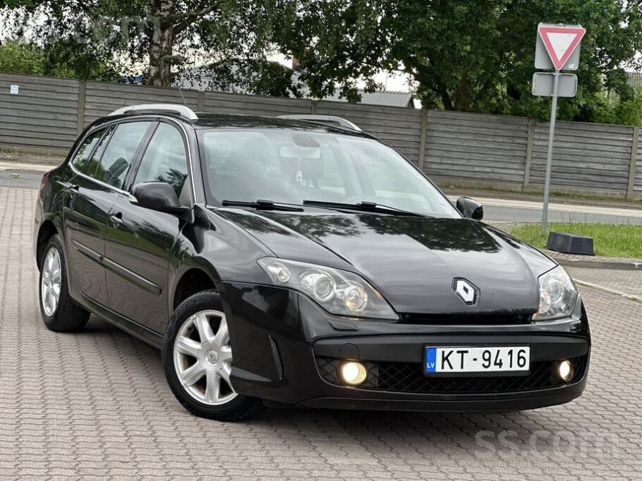 Black Renault Laguna 2010 in Jelgava, with an engine capacity of 1.50 L and mileage of 0 thousand km for 2280 €, photo 9 on AUTOMOTO.COM.LV