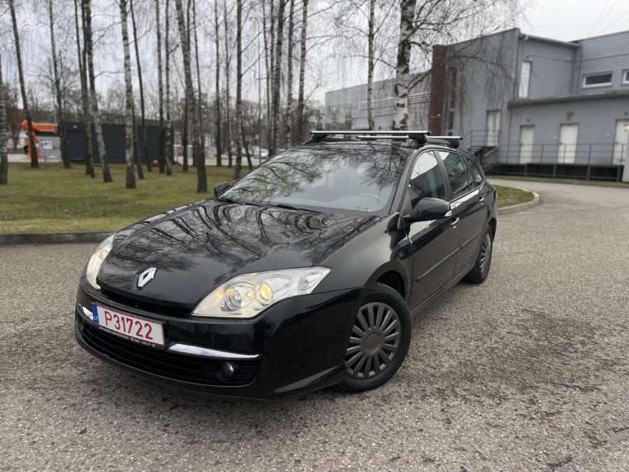 Black Renault Laguna 2010 in Marijampole, with an engine capacity of 1.46 L and mileage of 292 thousand km for 2199 €, photo 3 on AUTOMOTO.COM.LV