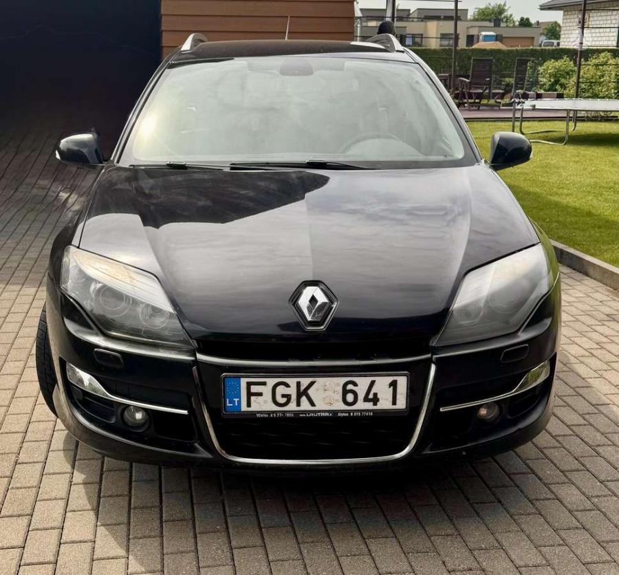 Melns Renault Laguna 2011 Klaipėda, ar dzinēja tilpumu 2.00 L un nobraukumu 308 tūkst. km par 2500 €, foto 13 vietnē AUTOMOTO.COM.LV