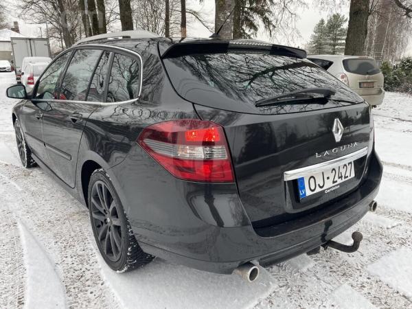 Black Renault Laguna 2012 in Riga, with an engine capacity of 2.00 L and mileage of 273 thousand km for 4990 €, photo 3 on AUTOMOTO.COM.LV