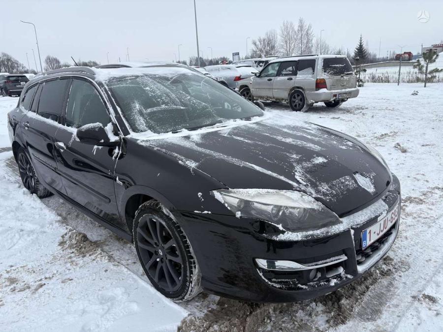 Black Renault Laguna 2012 in Taurage, with an engine capacity of 1.46 L and mileage of 270 thousand km for 4300 €, photo 14 on AUTOMOTO.COM.LV