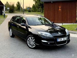 Melns Renault Laguna 2012 Viļņa, ar dzinēja tilpumu 2.00 L un nobraukumu 289 tūkst. km par 2900 €, foto  vietnē AUTOMOTO.COM.LV