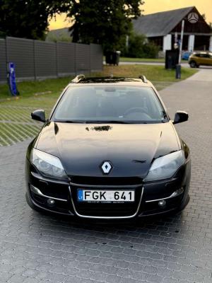 Black Renault Laguna 2012 in Vilnius, with an engine capacity of 2.00 L and mileage of 285 thousand km for 2900 €, photo 4 on AUTOMOTO.COM.LV