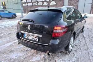 Black Renault Laguna 2013 in Vilnius, with an engine capacity of 2.00 L and mileage of 222 thousand km for 4300 €, photo 8 on AUTOMOTO.COM.LV