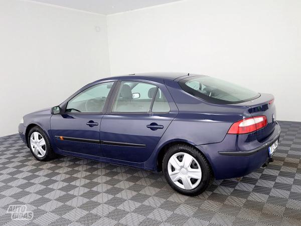 Blue Renault Laguna 2003 in Tallinn, with an engine capacity of 1.80 L and mileage of 189 thousand km for 699 €, photo 4 on AUTOMOTO.COM.LV