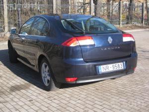 Blue Renault Laguna 2007 in Riga, with an engine capacity of 2.00 L and mileage of 0 thousand km for 1950 €, photo 7 on AUTOMOTO.COM.LV