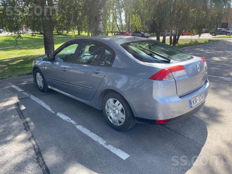 Zils Renault Laguna 2008 Rīga, ar dzinēja tilpumu 1.50 L un nobraukumu 372 tūkst. km par 1290 €, foto 8 vietnē AUTOMOTO.COM.LV