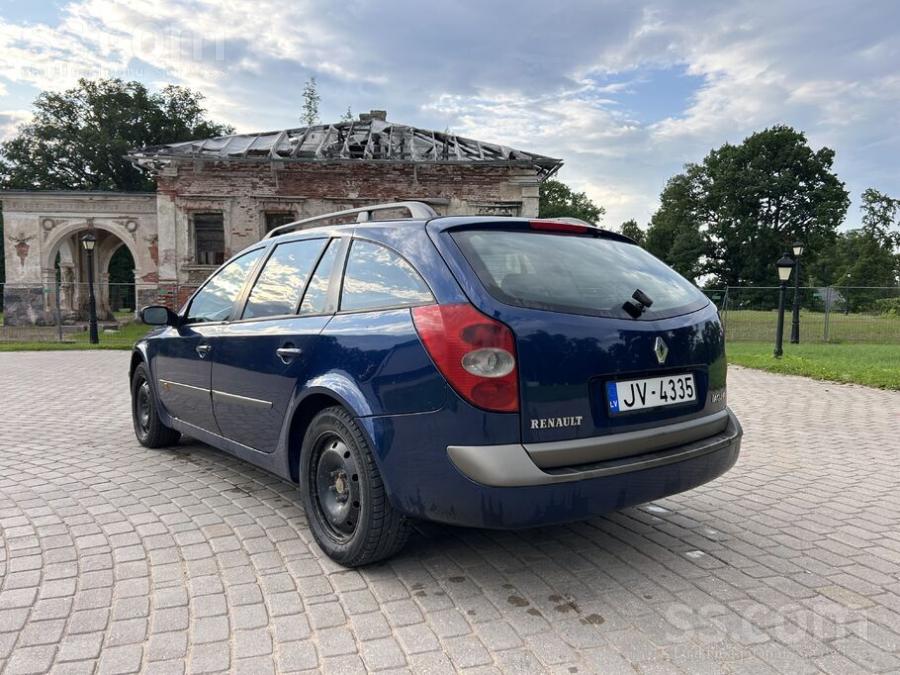 Zils Renault Laguna 2001 Gulbene, ar dzinēja tilpumu 1.90 L un nobraukumu 385 tūkst. km par 650 €, foto 5 vietnē AUTOMOTO.COM.LV