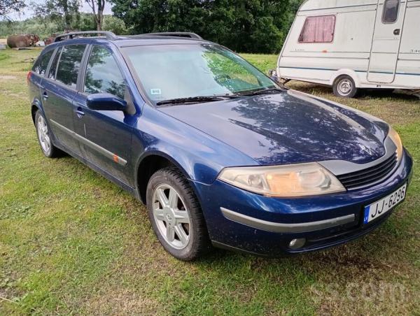 Blue Renault Laguna 2002 in Tukums, with an engine capacity of 1.80 L and mileage of 300 thousand km for 200 €, photo 3 on AUTOMOTO.COM.LV