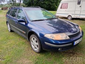 Blue Renault Laguna 2002 in Tukums, with an engine capacity of 1.80 L and mileage of 300 thousand km for 200 €, photo 3 on AUTOMOTO.COM.LV