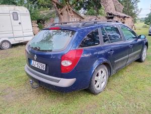 Blue Renault Laguna 2002 in Tukums, with an engine capacity of 1.80 L and mileage of 300 thousand km for 200 €, photo 4 on AUTOMOTO.COM.LV