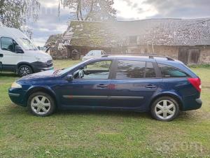 Blue Renault Laguna 2002 in Tukums, with an engine capacity of 1.80 L and mileage of 300 thousand km for 200 €, photo 6 on AUTOMOTO.COM.LV