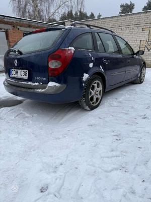 Blue Renault Laguna 2003 in Druskininkai, with an engine capacity of 1.87 L and mileage of 269 thousand km for 990 €, photo 3 on AUTOMOTO.COM.LV