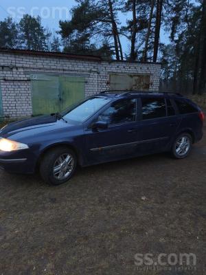 Zils Renault Laguna 2003 Daugavpils, ar dzinēja tilpumu 1.60 L un nobraukumu 344 tūkst. km par 1150 €, foto 4 vietnē AUTOMOTO.COM.LV
